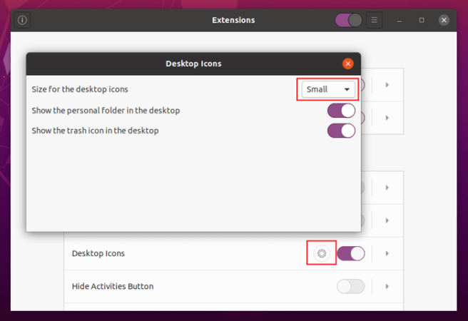 How to Change Desktop Icon Size & Spacing in Ubuntu - FOSTips