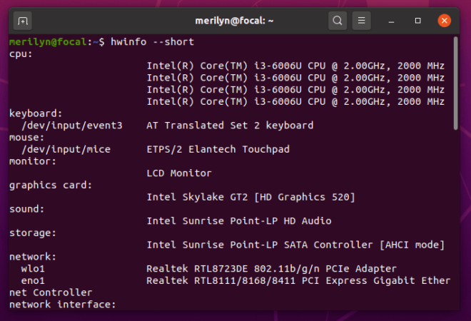 12 Tools to Check Computer Specifications in Linux - FOSTips