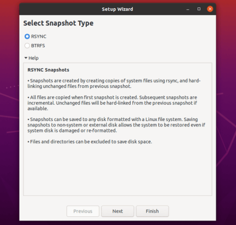 How to Create System Restore Point in Ubuntu, Debian, Fedora - FOSTips