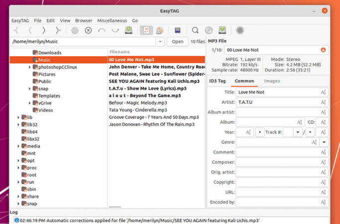 Top 8 Best Free Audio Tag Editor Applications for Linux - FOSTips