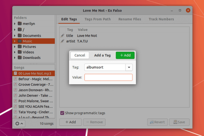 Top 8 Best Free Audio Tag Editor Applications for Linux - FOSTips