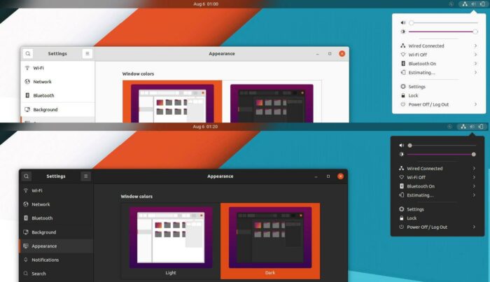How to Switch Between Full Dark and Light Mode in Ubuntu 21.10 - FOSTips