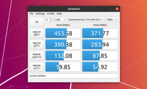KDiskMark - Free Open-Source HDD / SSD Disk Benchmark Tool for Linux ...