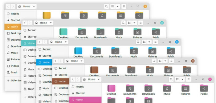 How to Enable Different Colors for Default Yaru Theme in Ubuntu - FOSTips