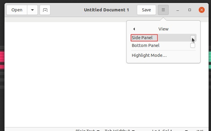 Enable Folder Tree Browser In Gedit Text Editor In Ubuntu Fedora Fostips