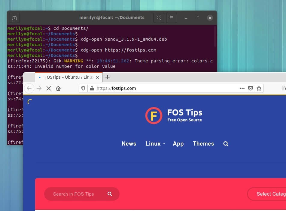 Quick Tip Universal Linux Command To Open Media Document Other Files Urls Fostips