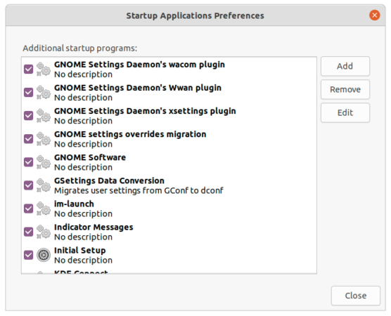 How to Manage All Startup Applications in Ubuntu 22.04, 23.10, 20.04 ...