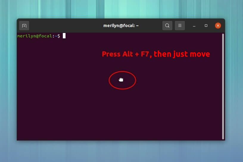 How to Move App Window Off-screen (Past the Top of Screen) in Ubuntu ...