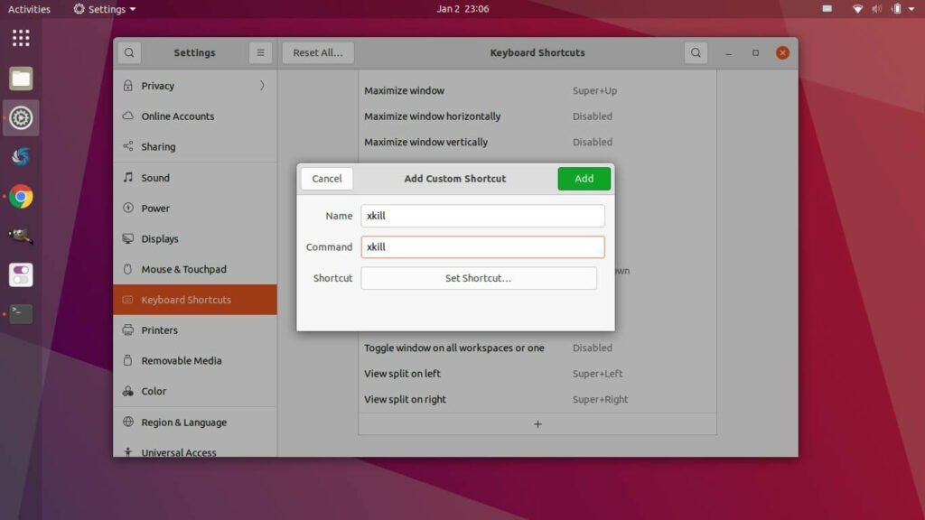 How to Easily Kill Frozen App Windows in Linux Desktop via xkill - FOSTips