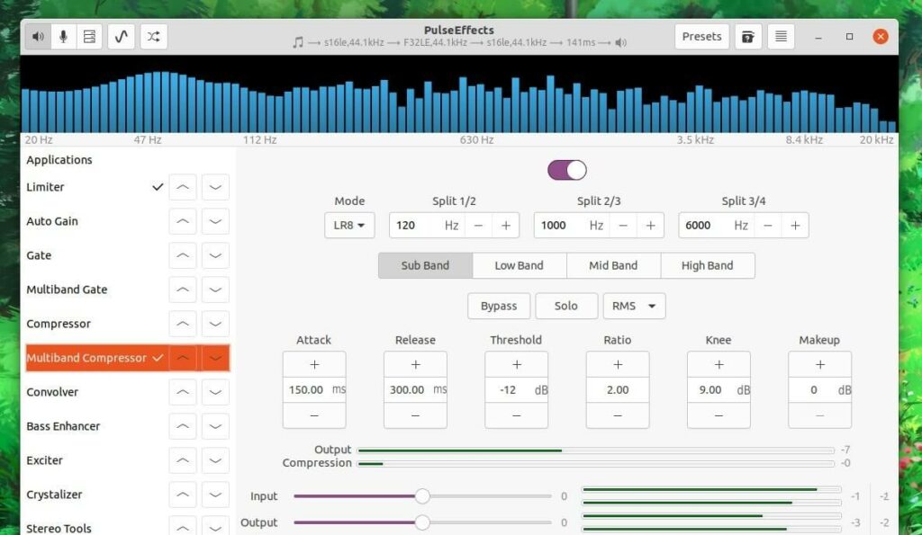 PulseEffects - Apply Audio Effects to PulseAudio Applications in Linux ...