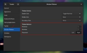 Enable 'Minimize, Maximize' App Buttons in Fedora Workstation (39 Updated) - FOSTips