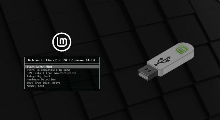 How to Create Bootable Linux Mint USB Installer in Linux, Windows, or ...