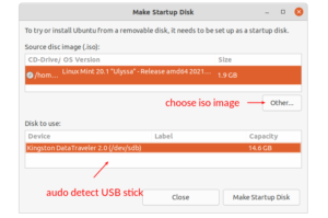 How to Create Bootable Linux Mint USB Installer in Linux, Windows, or ...