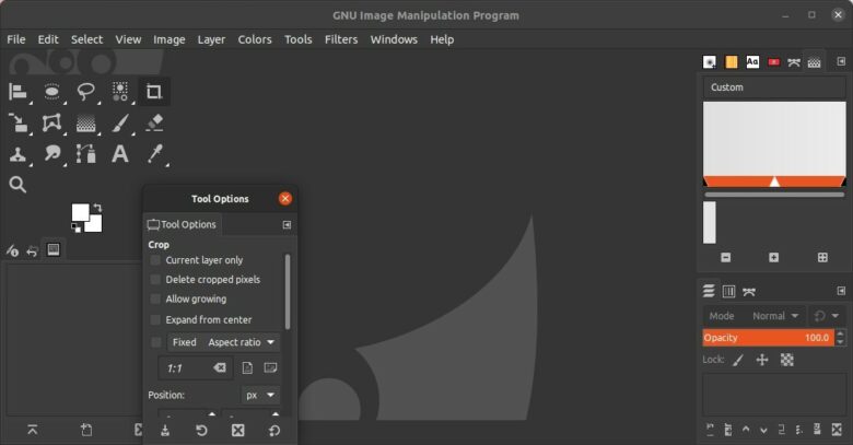 How to Re-Attach Child Windows (Tool Options etc) in GIMP Main Window - FOSTips