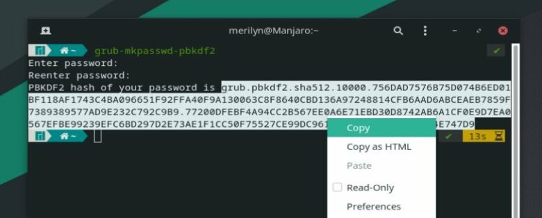 How To Add Password Protect To Grub Boot Menu In Linux Mint Ubuntu Debian Fostips