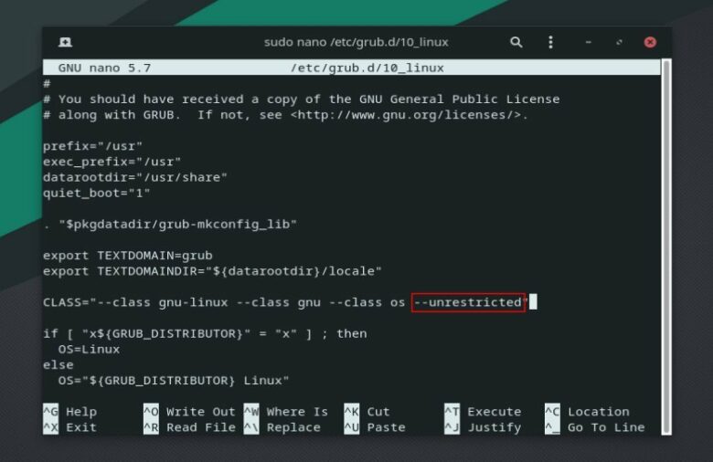 How To Add Password Protect To Grub Boot Menu In Linux Mint Ubuntu