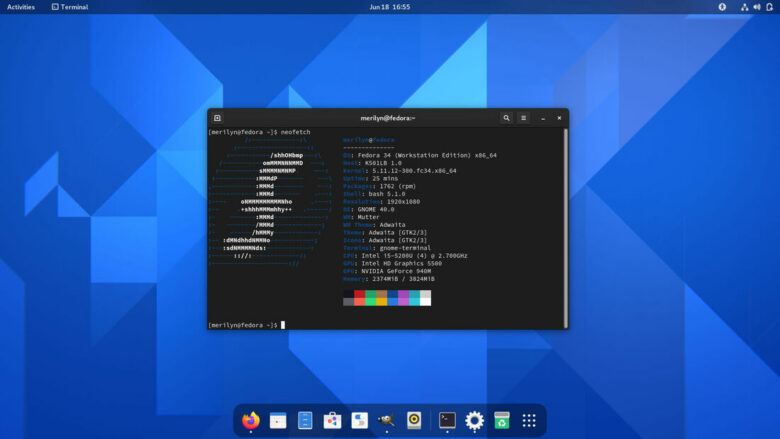 How to Bring out Bottom Dock Launcher from Activities View in Fedora Gnome Workstation - FOSTips