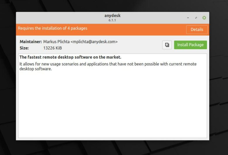 How to Share Your Desktop in Linux Mint for Remote Access via AnyDesk ...