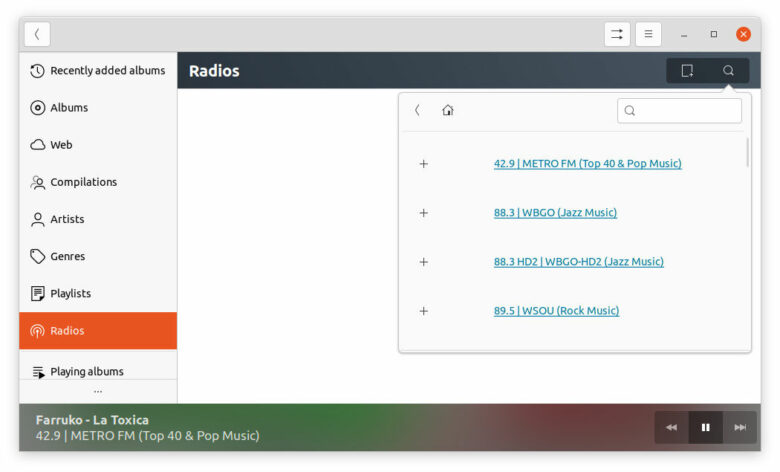 12 Best Internet Radio Player Applications for Linux - FOSTips
