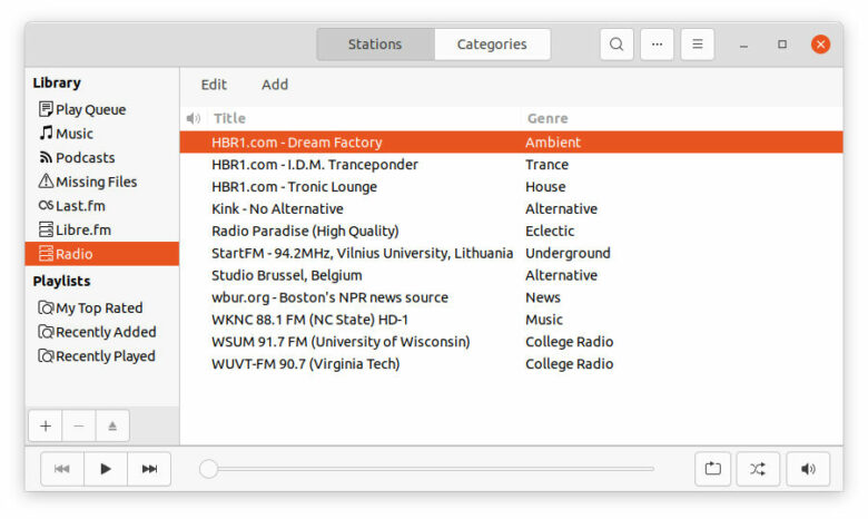 12 Best Internet Radio Player Applications for Linux - FOSTips