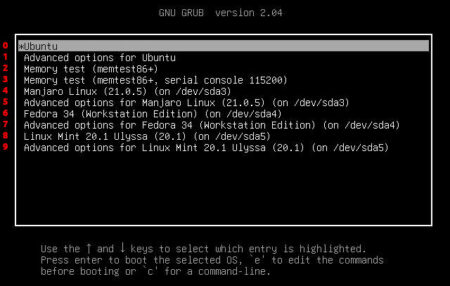 How to Configure The Grub Boot Menu in Linux - FOSTips