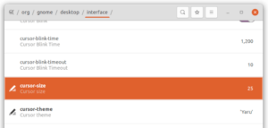 How to Change Mouse Pointer Size in Ubuntu / Fedora / Debian GNOME ...