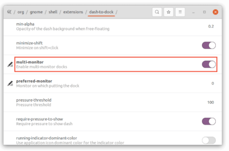 Enable Dock Panel & Top Bar on Multi-Monitors in Ubuntu Gnome 40 ~ 44 ...
