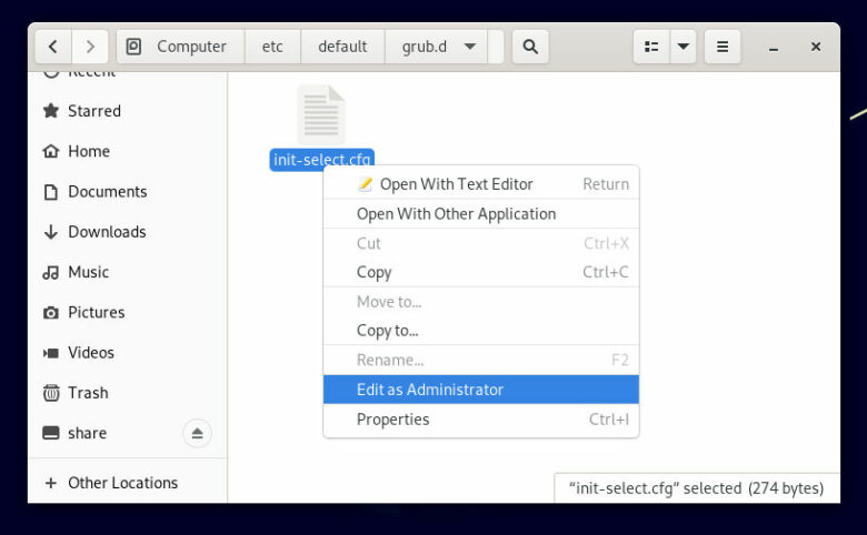 How to Enable 'Open as Administrator / Root' in Debian 11 Bullseye - FOSTips