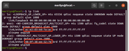 How to Find Your MAC Address in Ubuntu 20.04 / Ubuntu 22.04 - FOSTips