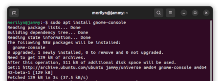 How to Install Gnome Console as Default Terminal in Ubuntu 22.04 - FOSTips