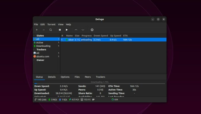 How to Install Deluge BitTorrent Client in Ubuntu 22.04 LTS - FOSTips