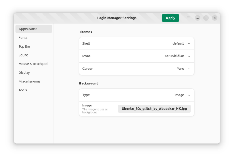 This App Finally Support Configuring Ubuntu 22.04 Login Screen - FOSTips